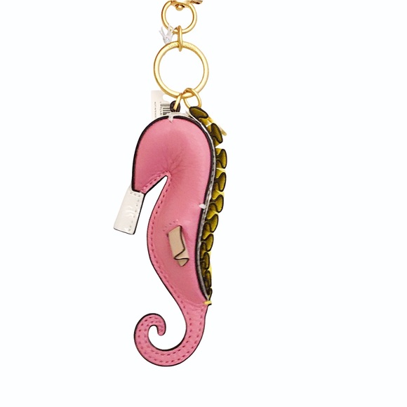 Tory Burch | Accessories | Tory Burch Origami Seahorse Key Ring Key Fob ...